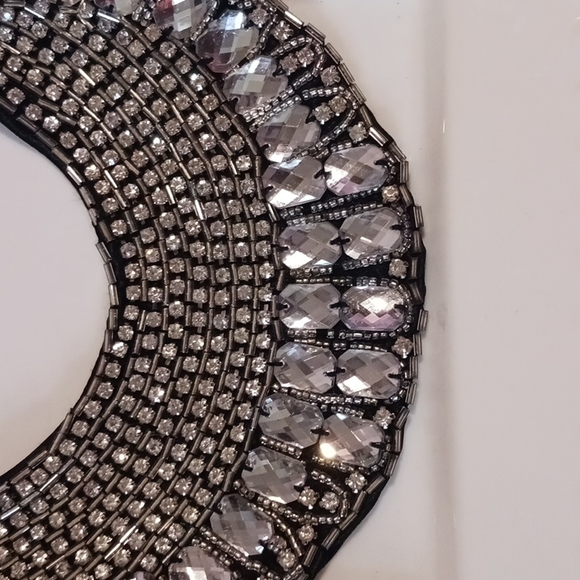 Jewelry | Stunning Rhinestone Jewel Collar Bib Neckline Accessory ...